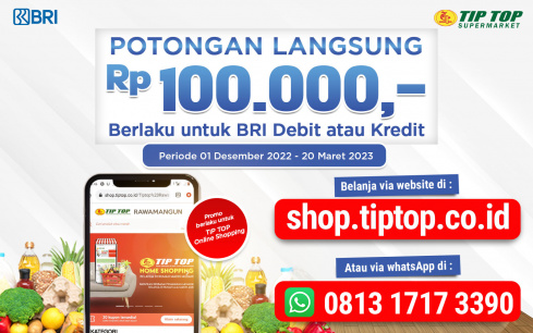 Promo Bank - Tip Top Supermarket