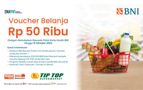 Promo Bank - Tip Top Supermarket