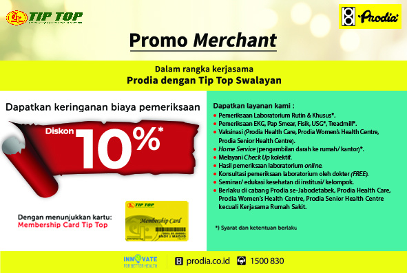 Promo Membership - Tip Top Supermarket